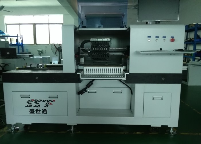 8 Heads Granite Table SMT Assembly Machine Fast Speed For 1.2m PCB LED ...