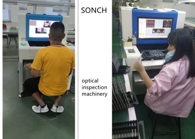 AC220V 50 / 60HZ 3D AOI Machine 22 Inch LCD Full Color CCD Camera