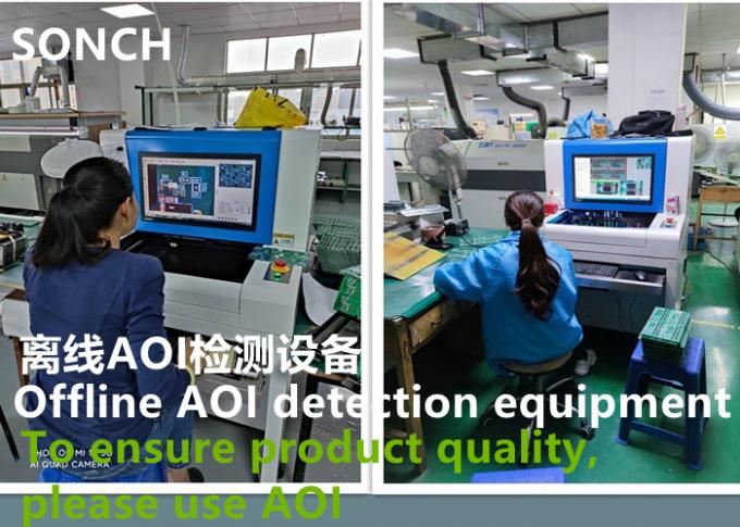 Full Color CCD Camera AOI Systems AC220V AOI Inspection Machine