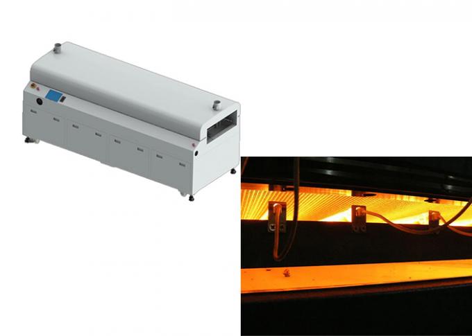 PID 6KW Infrared Conveyor Oven Infrared Heating IR Reflow Oven