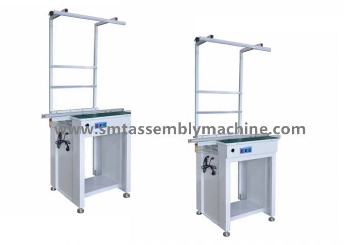 Anti Static Rubber SMT Dock SMT Conveyor Splicing Table With Light Stand